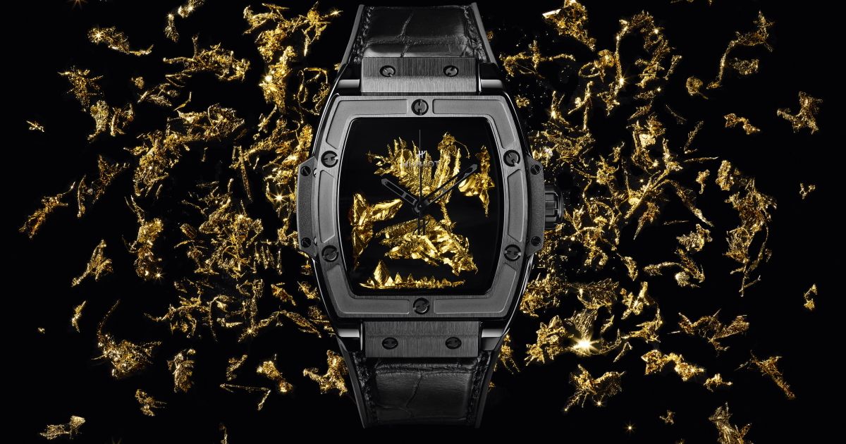 Hublot создает золотые кристаллы