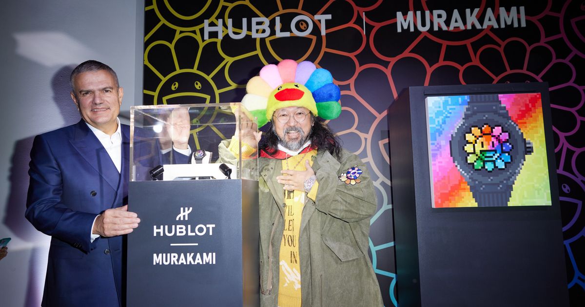Hublot представила часы и 13 NFT от Такаси Мураками