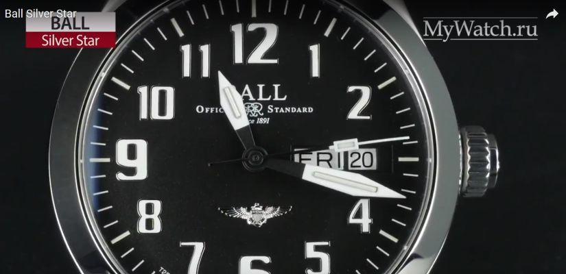 Видео-обзор часов Ball Silver Star
